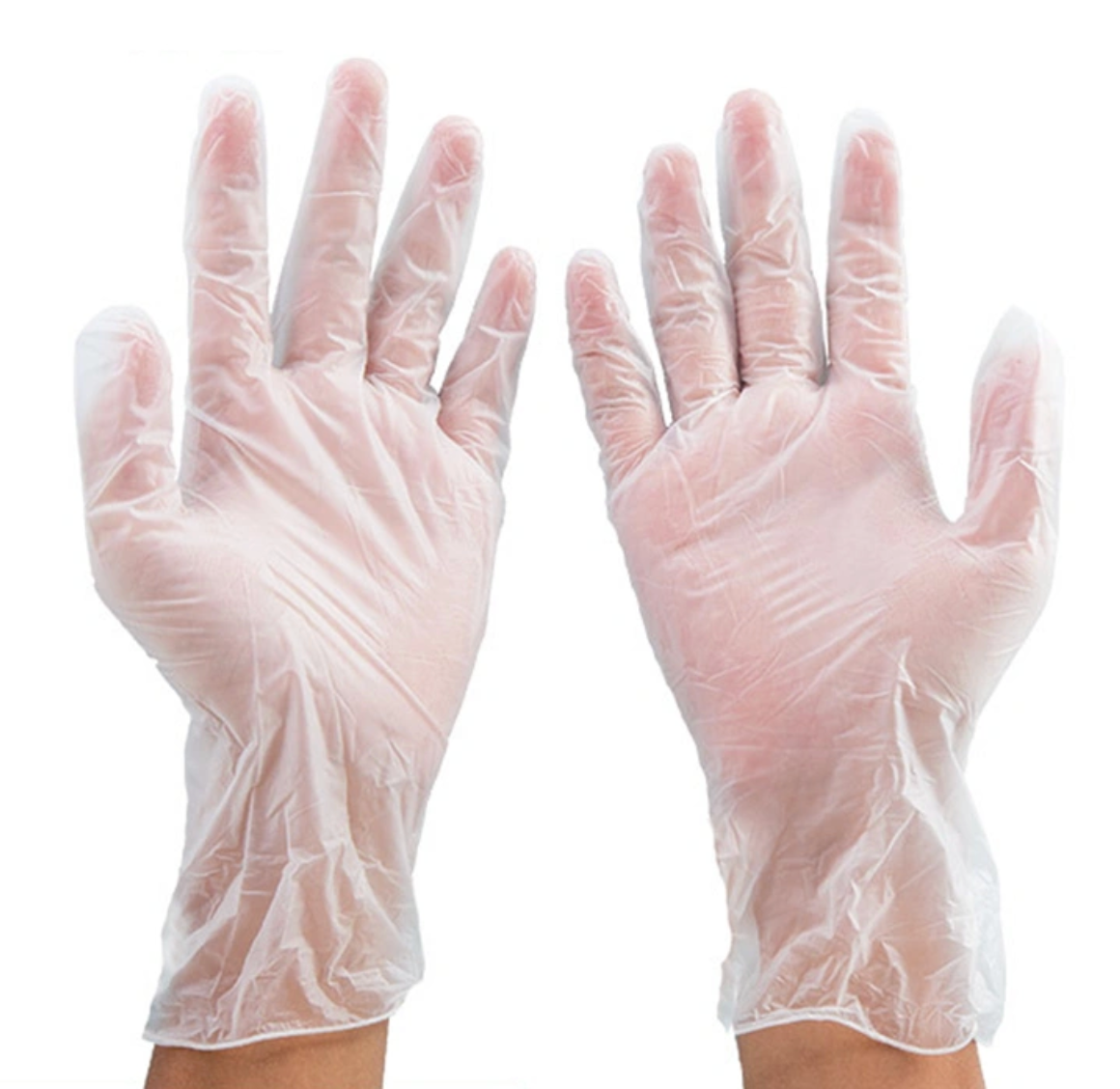 Disposable PVC Vinyl Gloves: Box of 100 – Now Linens